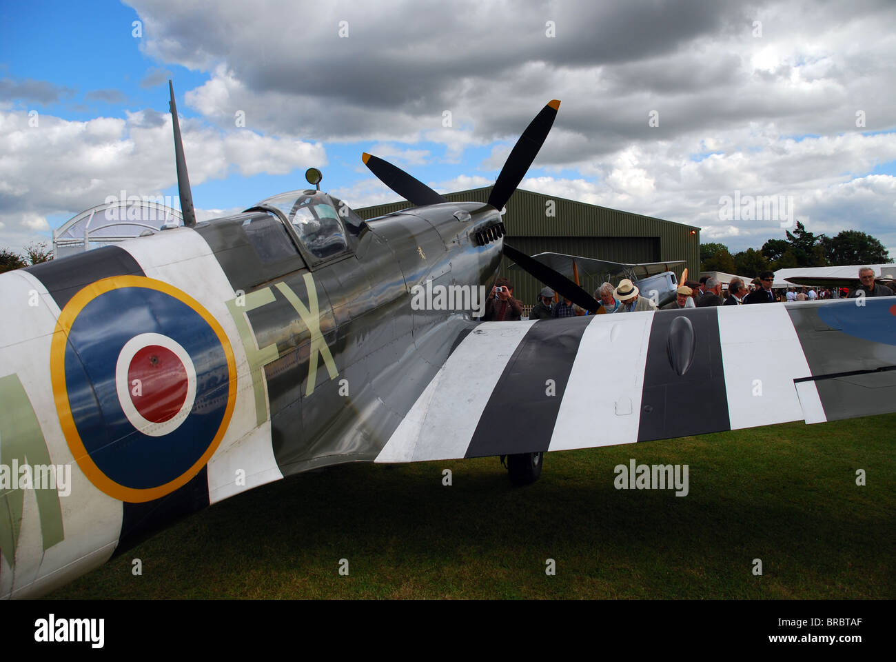 Goodwood spitfire hi-res stock photography and images - Alamy