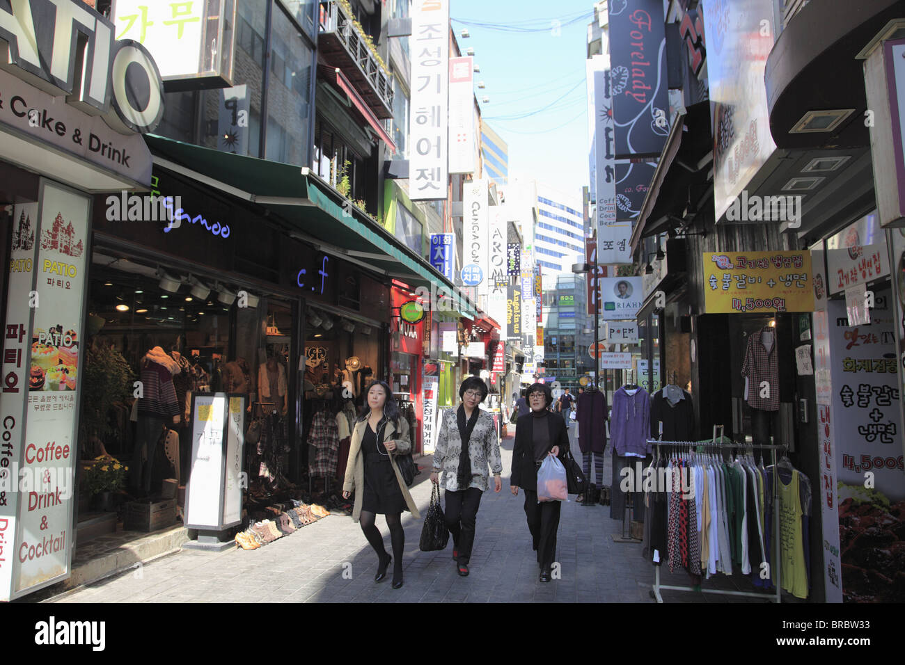 Myeongdong hi-res stock photography and images - Alamy