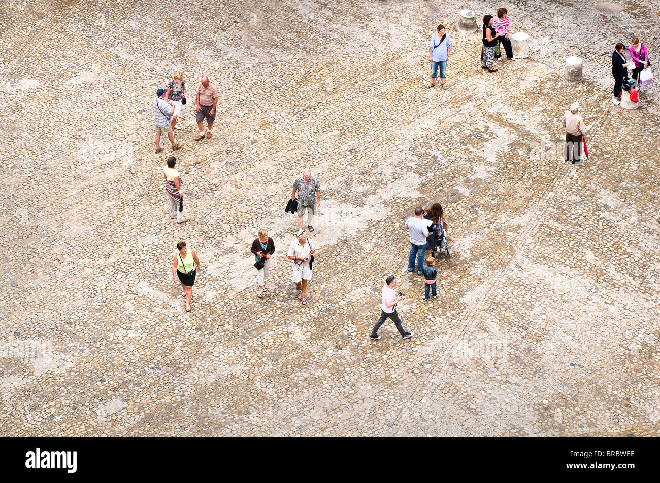 People walking at the square hi-res stock photography and images - Alamy