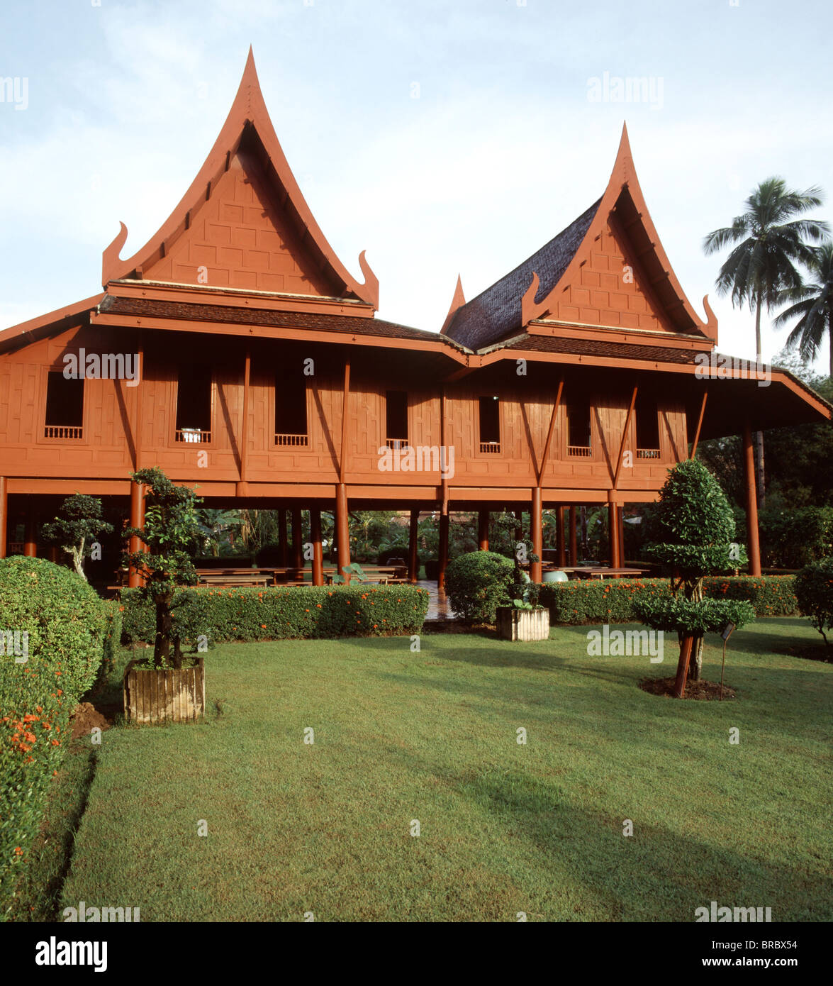 Thai style house hi-res stock photography and images - Alamy