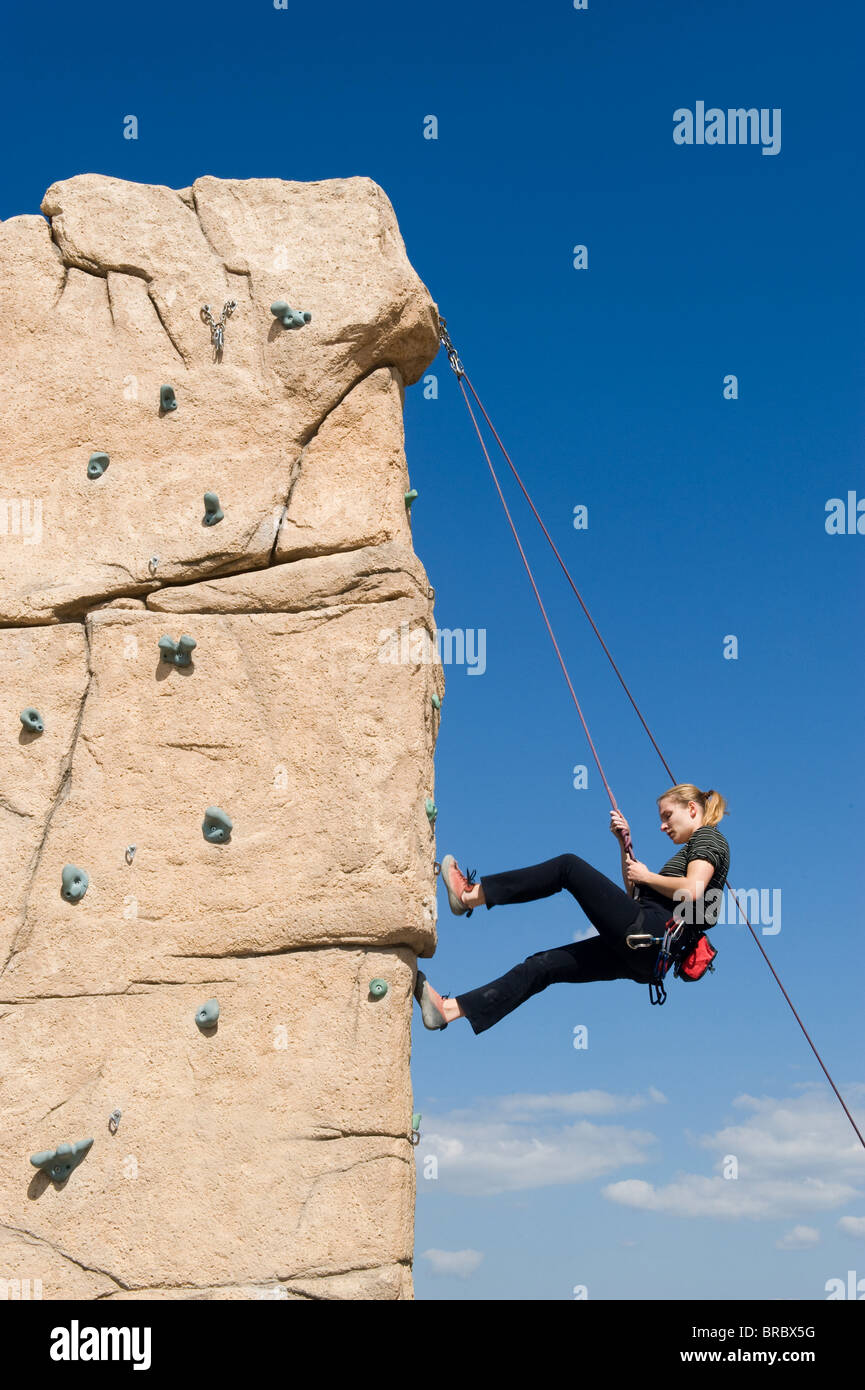 Rock climb man made hi-res stock photography and images - Alamy