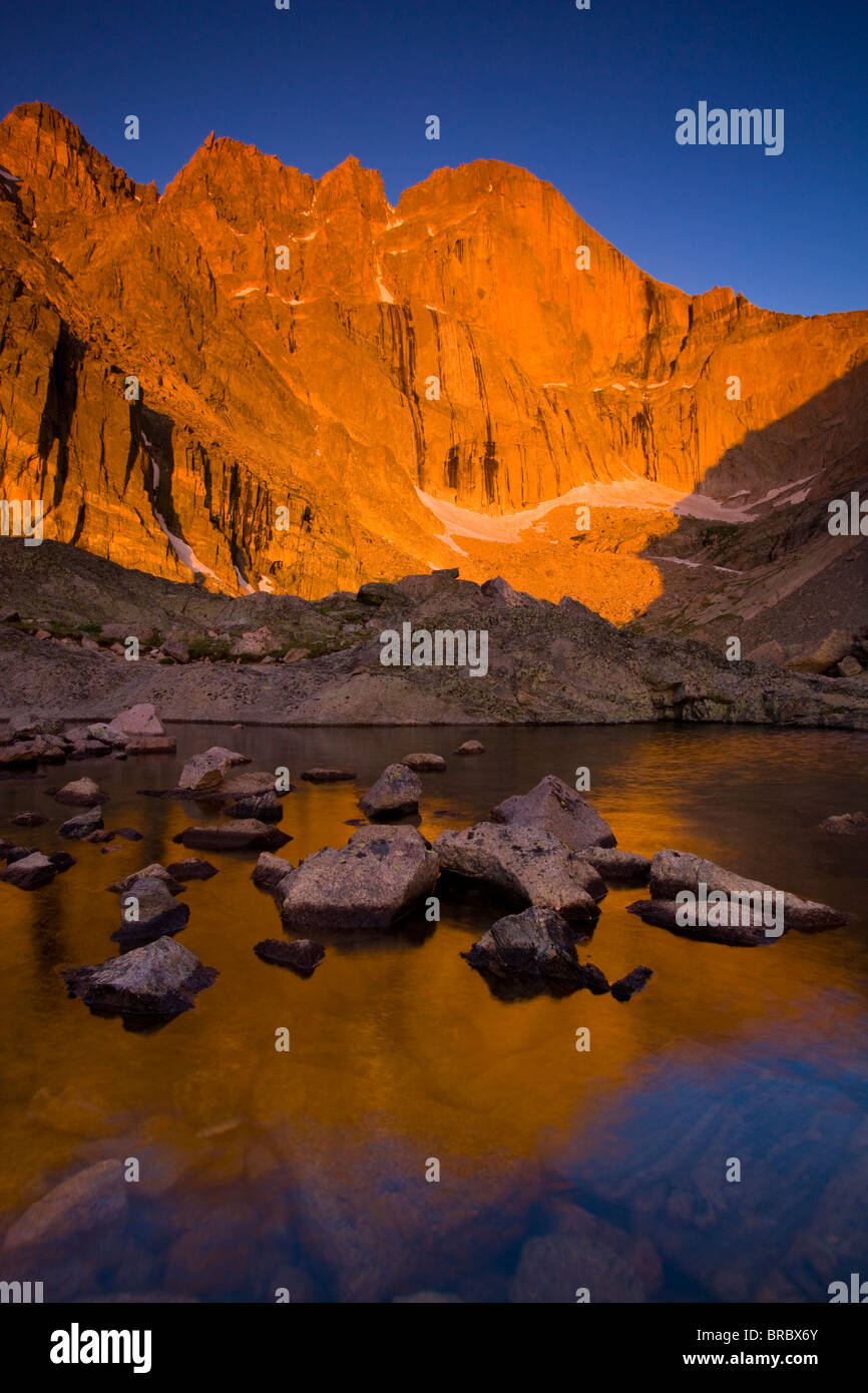 Chasm lake rocky hi-res stock photography and images - Alamy