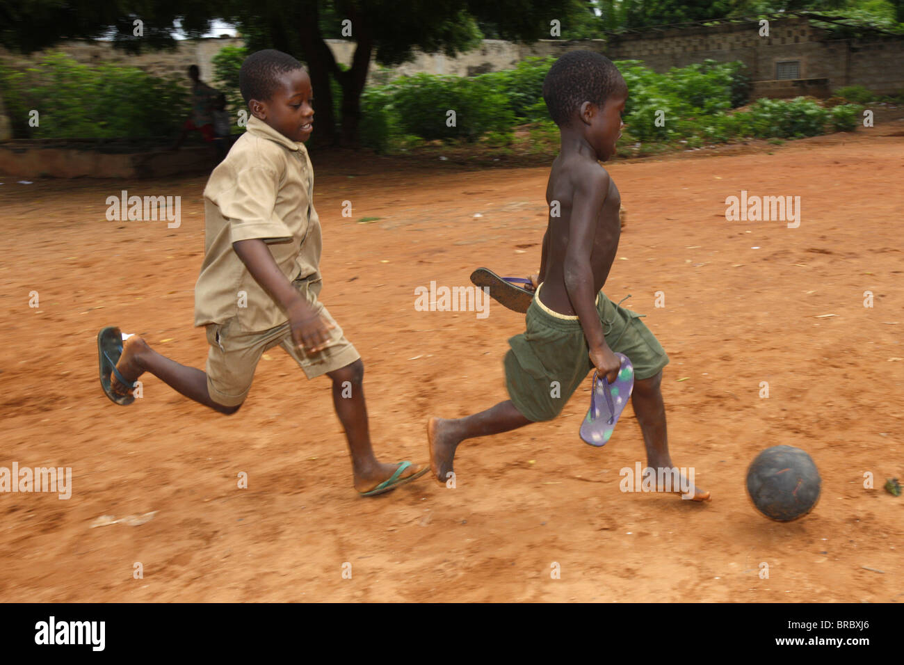 African school boys soccer hi-res stock photography and images - Alamy
