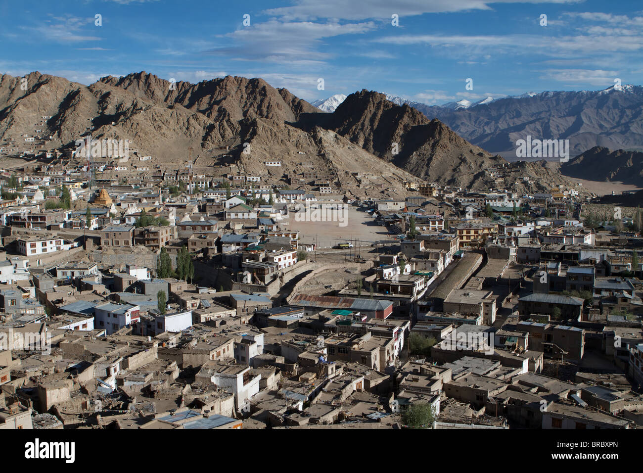 view of leh Stock Photo - Alamy