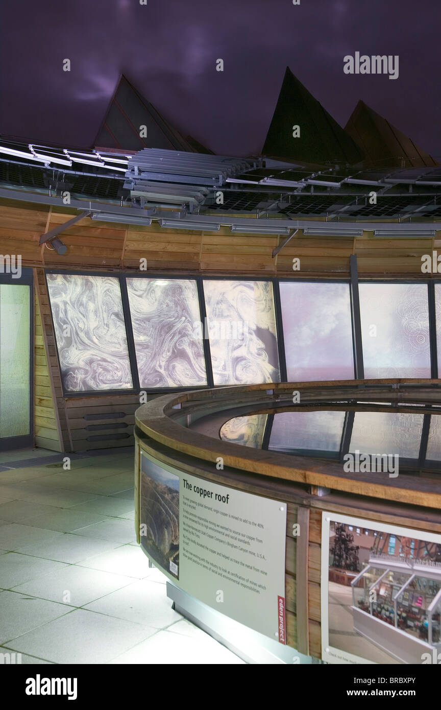 Eden project roof cornwall hi-res stock photography and images - Alamy