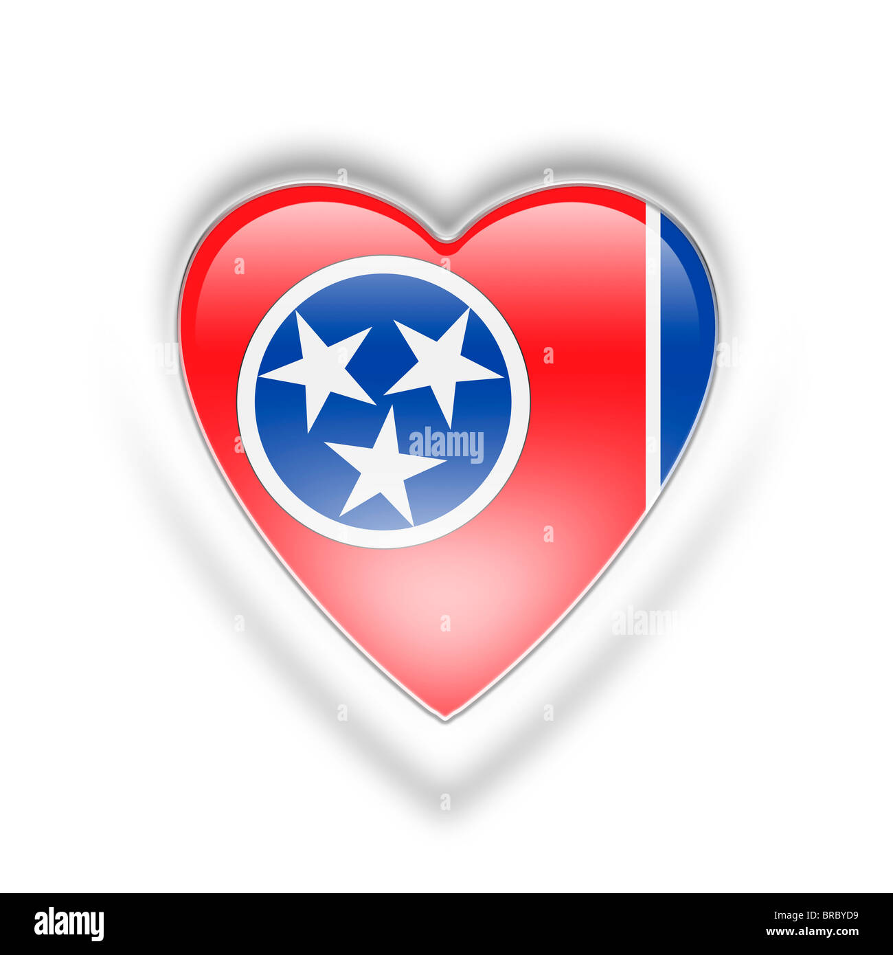 Tennessee flag hi-res stock photography and images - Alamy