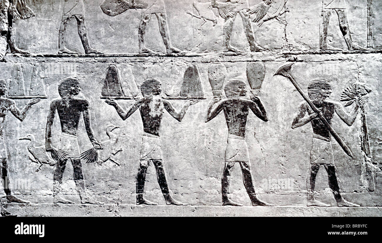 Ti was a royal barber and overseer in Fifth Dynasty Egypt. His tomb at ...