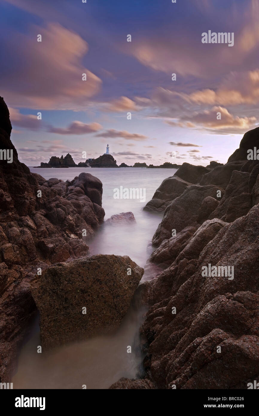 Corbiere Lighthouse, Jersey, Channel Islands, UK Stock Photo - Alamy