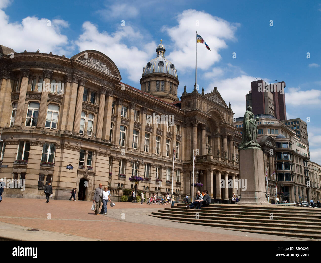 The Council House in Victoria Square, Birmingham City Centre, West ...