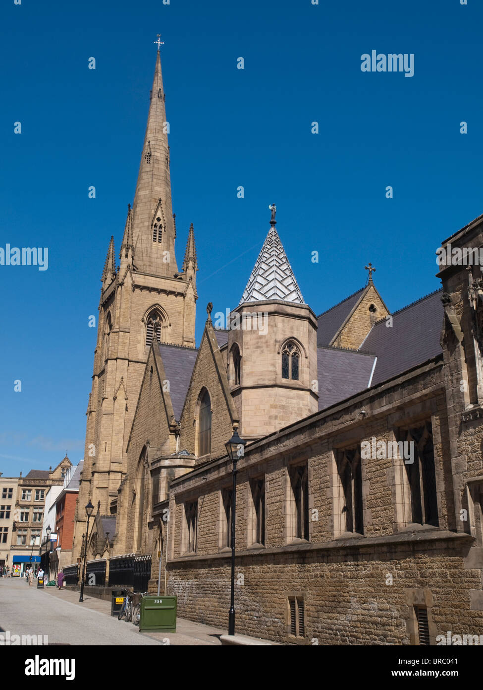Norfolk Row in Sheffield City Centre, South Yorkshire England UK Stock ...
