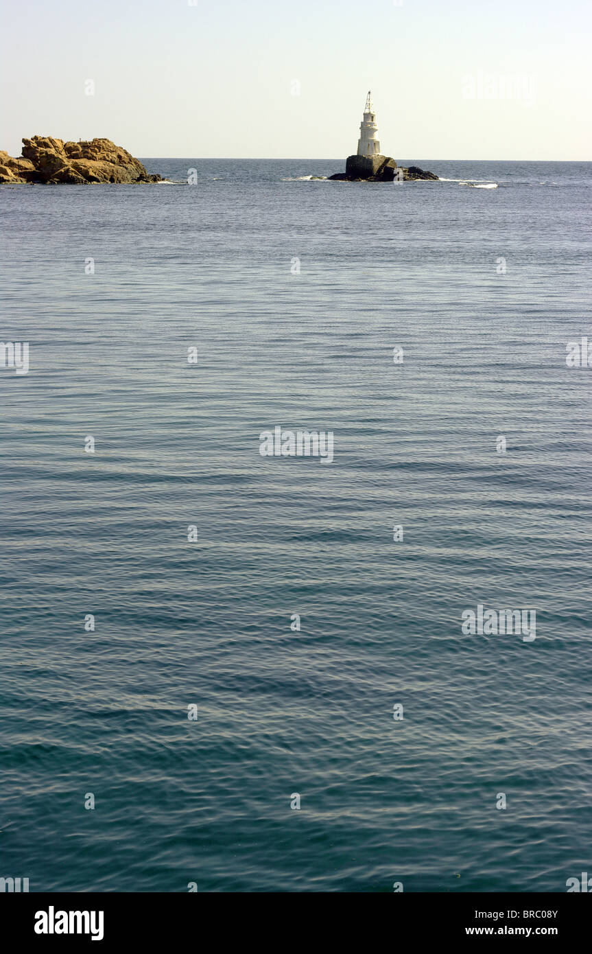 Lighthouse in Ahtopol - Bulgaria's southern Black Sea Stock Photo - Alamy