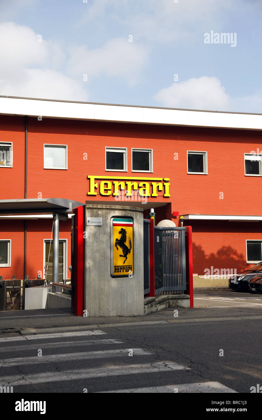 FERRARI ENTRANCE SIGN LOGO MARANELLO ITALY MARANELLO ITALY MARANELLO ...