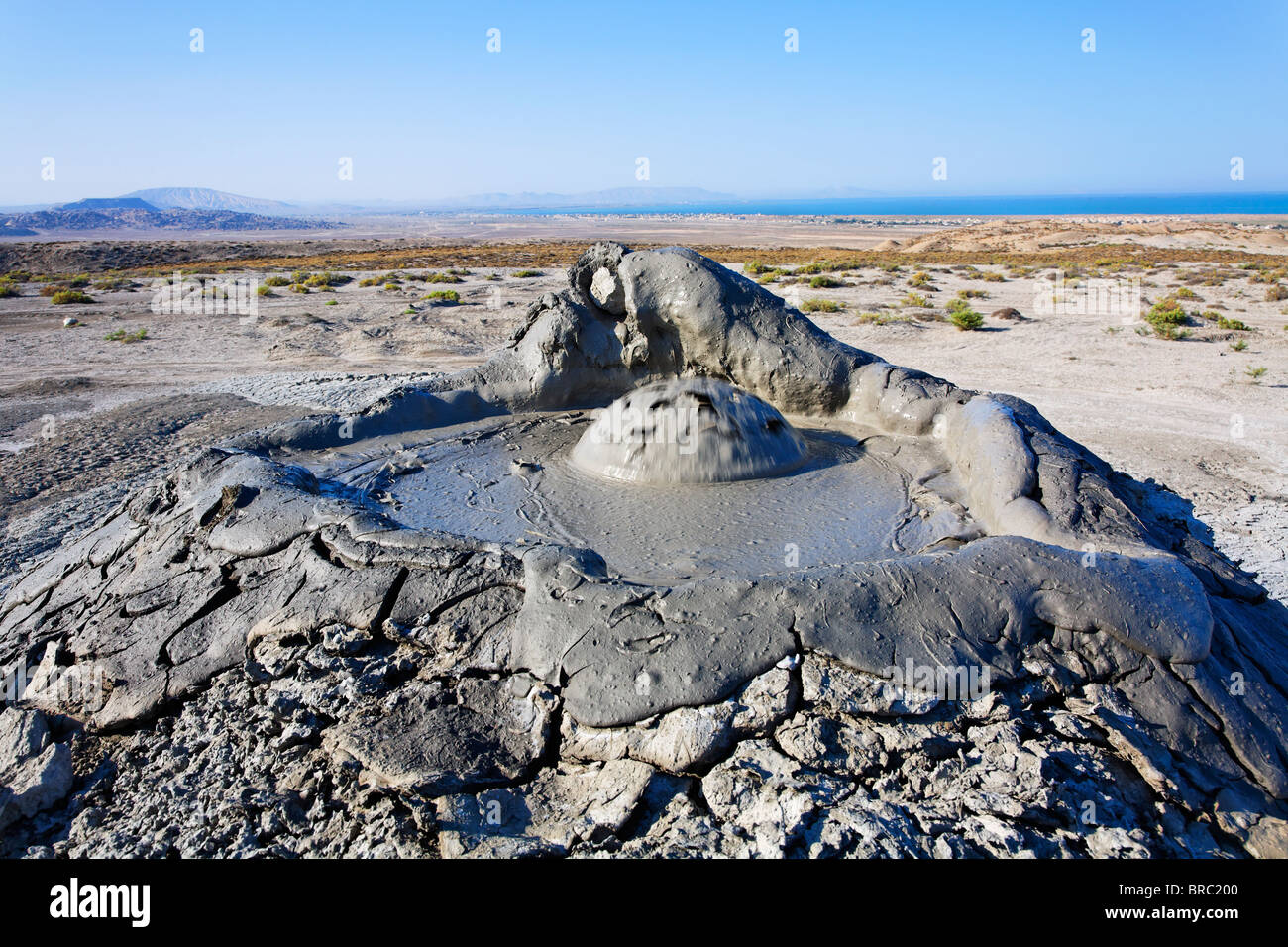 Mud volcano hi-res stock photography and images - Alamy