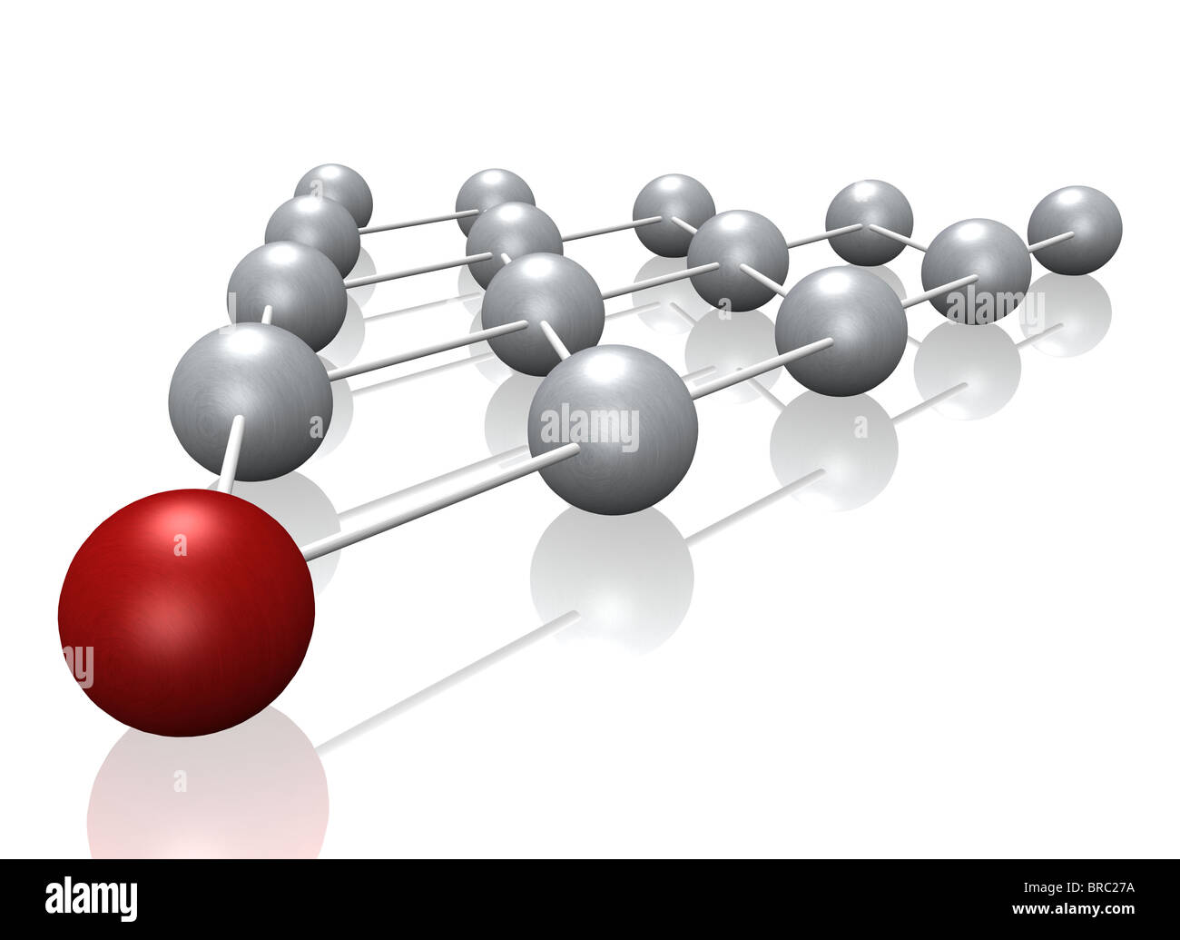 A 3d illustration showing a pyramid scheme, also known as snowball ...