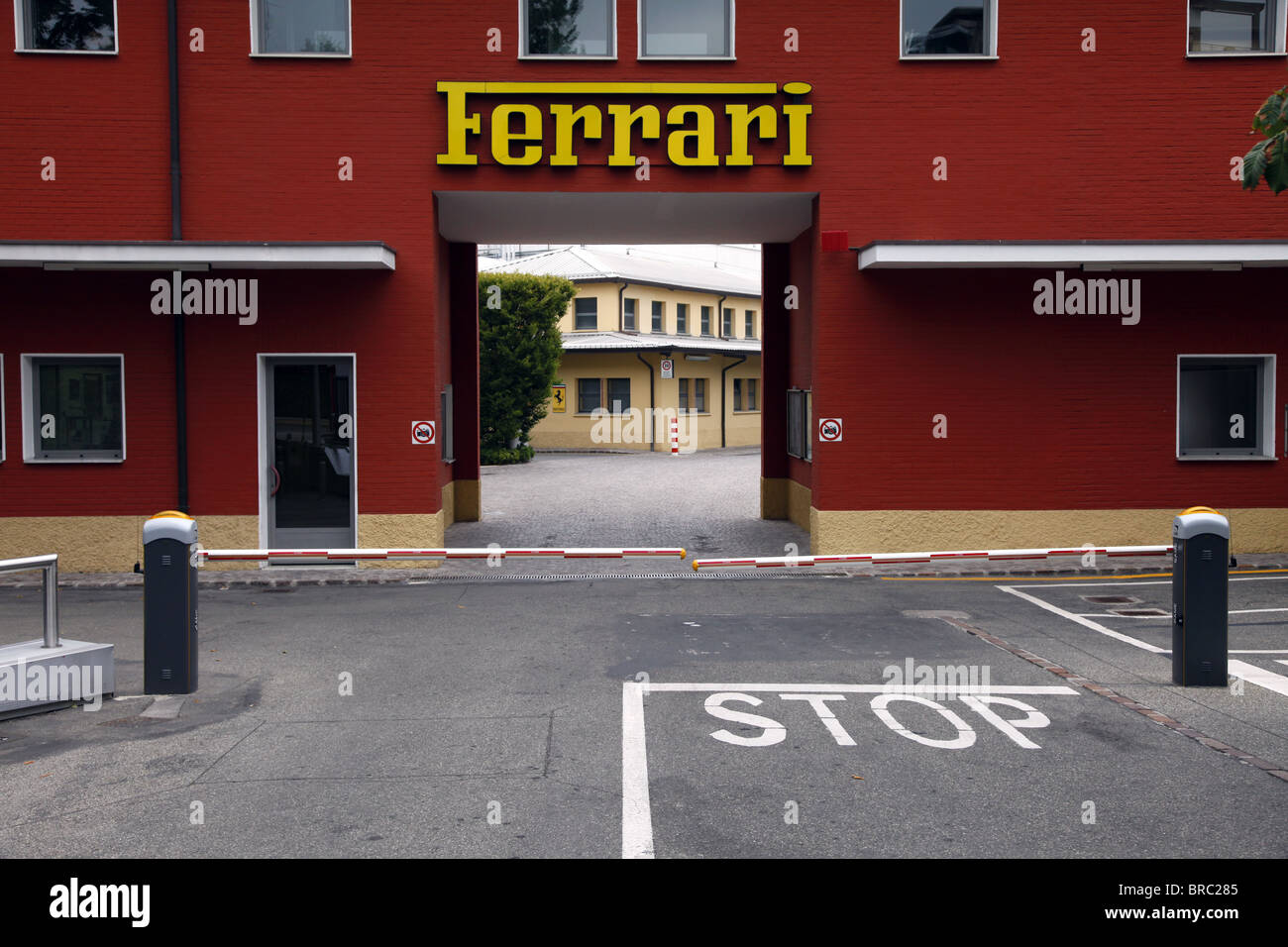 FERRARI FACTORY ENTRANCE MARANELLO ITALY MARANELLO ITALY MARANELLO ...