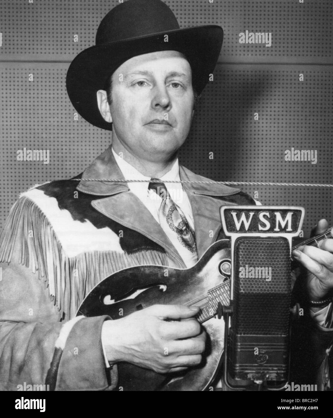 BILL SMITH MONROE (1911-1996) US Bluegrass musician with madolin Stock ...