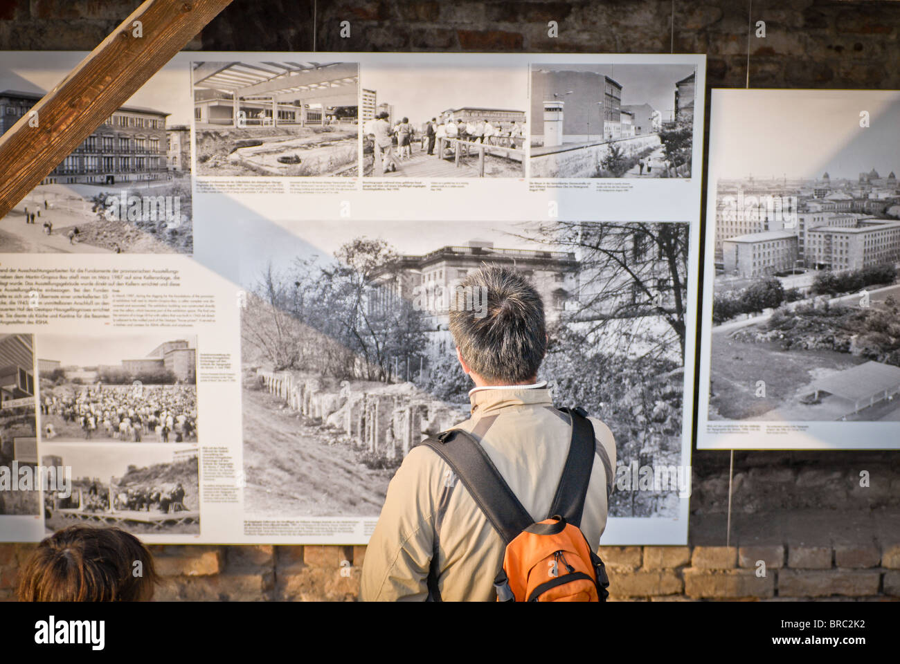 Topographie Des Terrors, Berlin, Germany. Within the cellar remains of ...