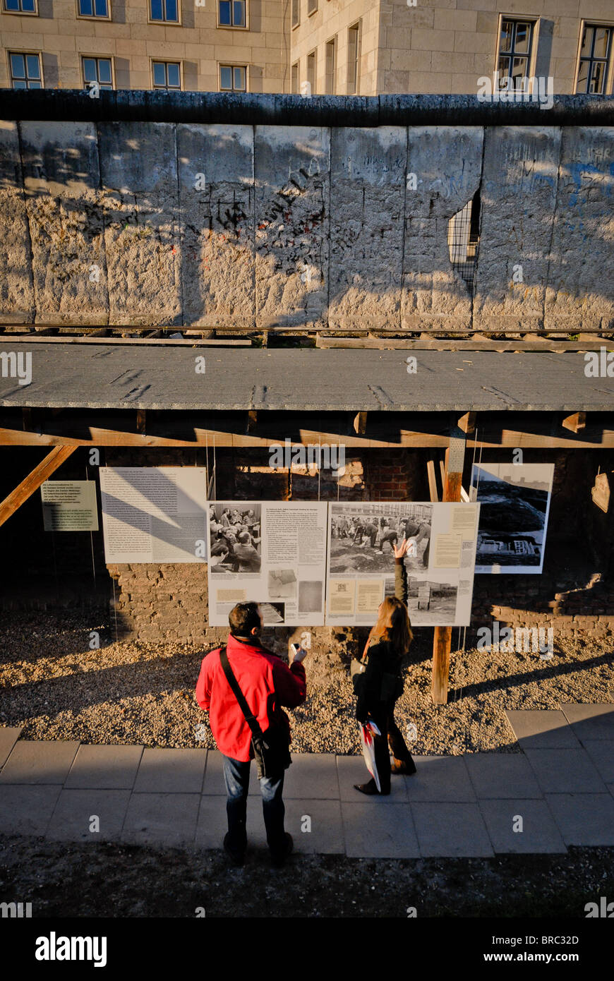 Topographie Des Terrors, Berlin, Germany. Within the cellar remains of ...