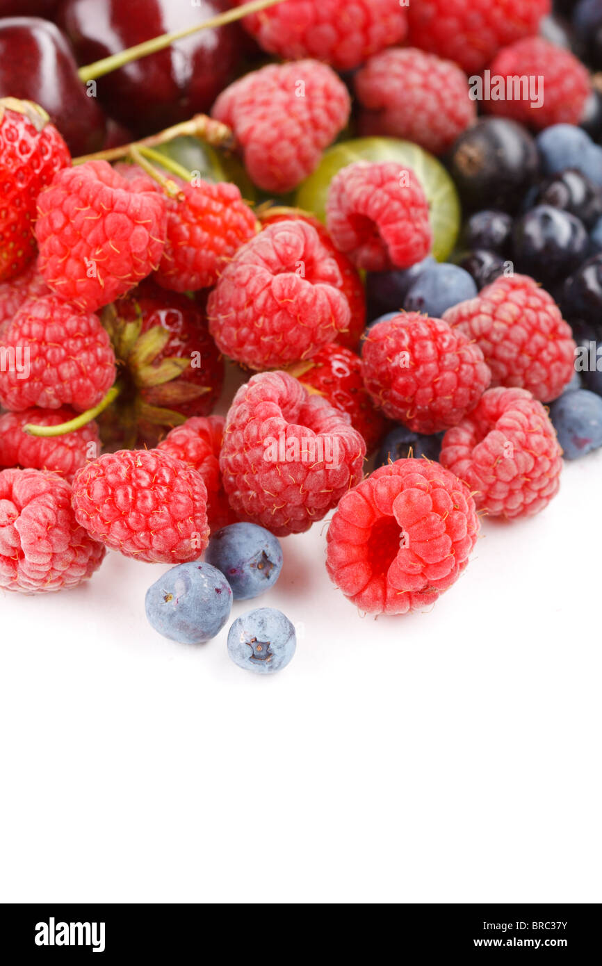 different kinds of berries Stock Photo - Alamy