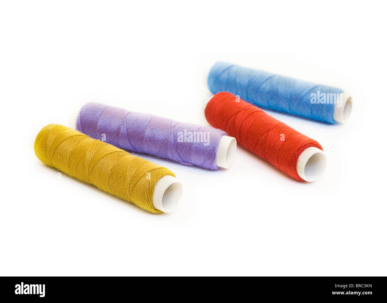 Yarn spools in a textile factory hi-res stock photography and images ...