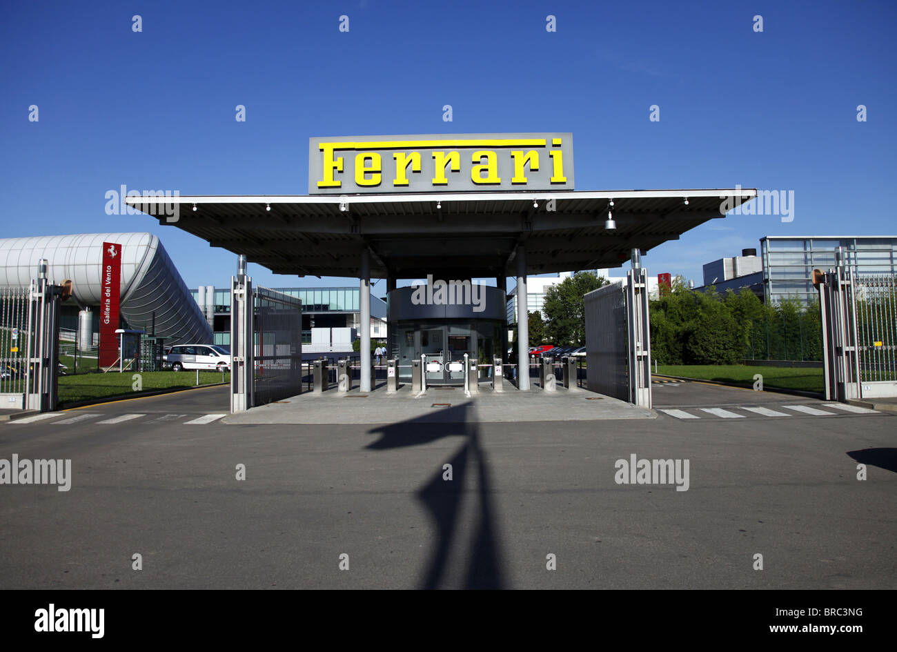 FERRARI ENTRANCE SIGN MARANELLO ITALY MARANELLO ITALY MARANELLO ITALY ...