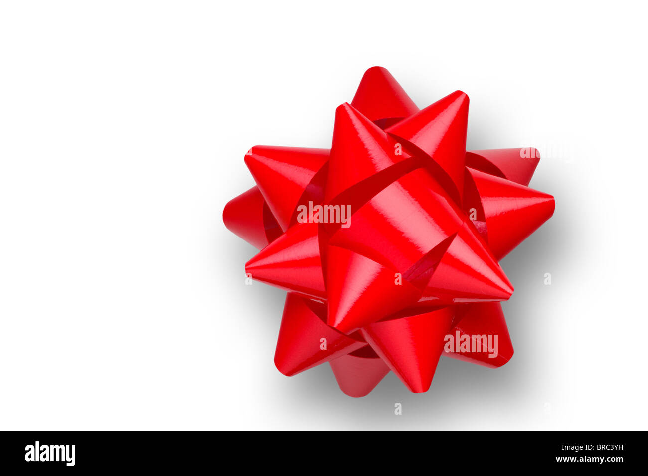 Red bow with clipping path Stock Photo - Alamy