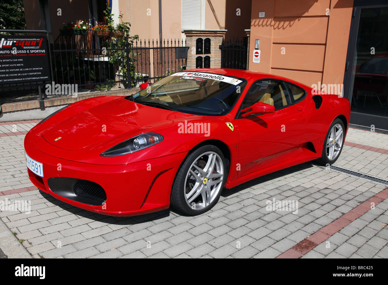 RED FERRARI 430 MARANELLO ITALY MARANELLO ITALY MARANELLO ITALY 07 ...
