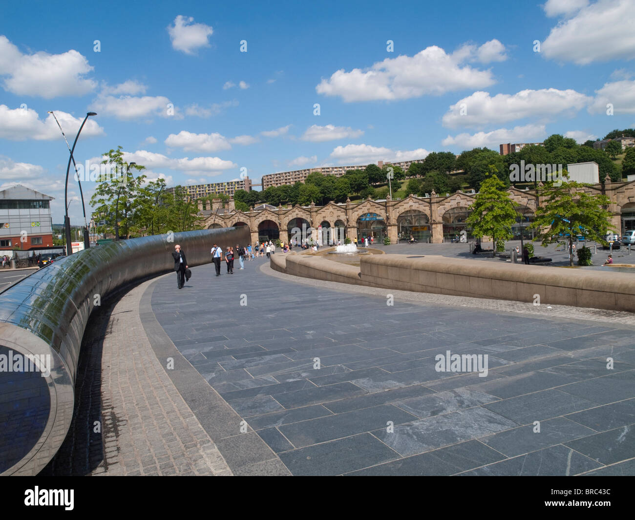 Sheaf Square in Sheffield City Centre, South Yorkshire England UK Stock ...