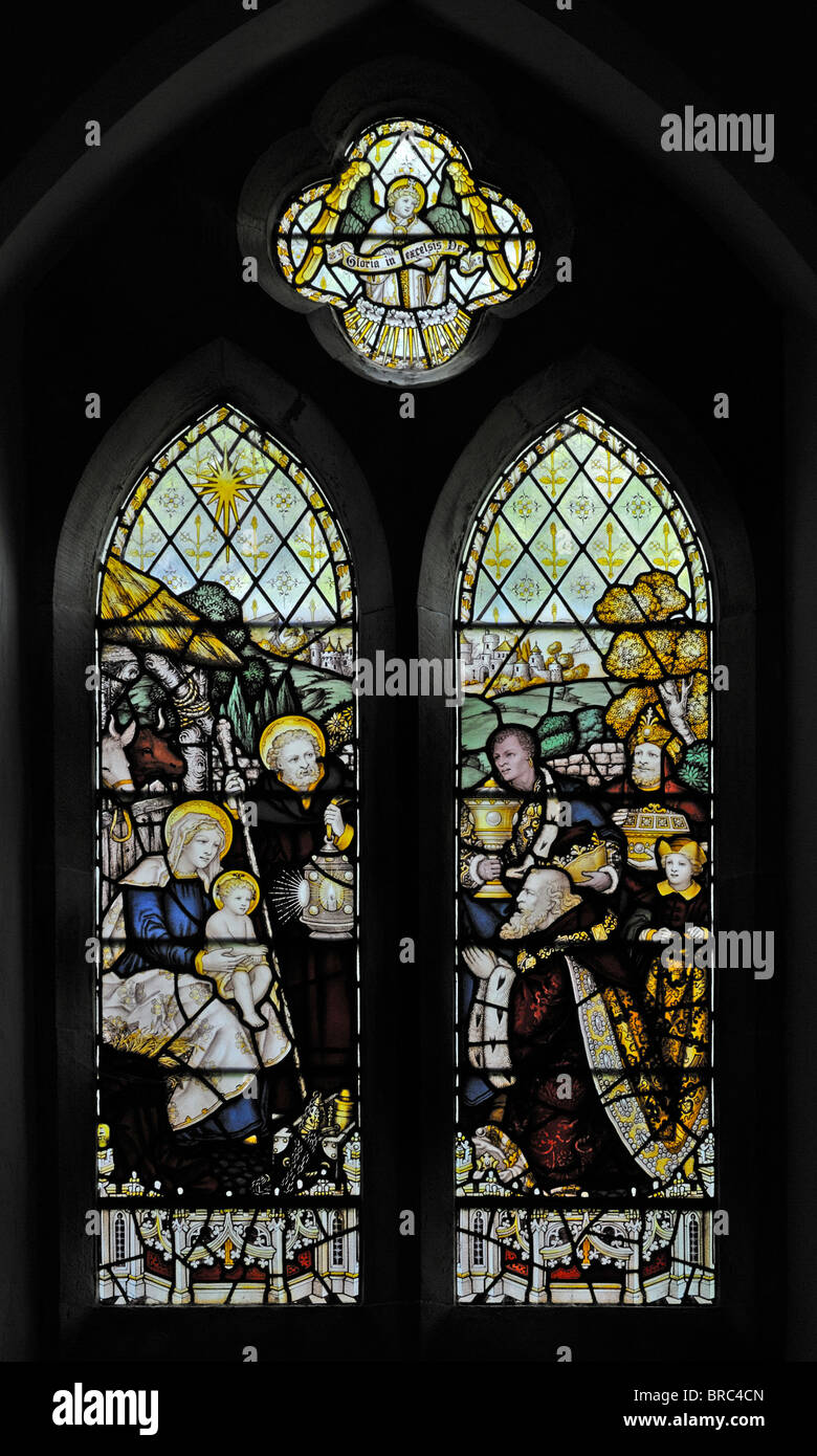 "Adoration of the Magi" window. Church of Saint Margaret of Antioch ...