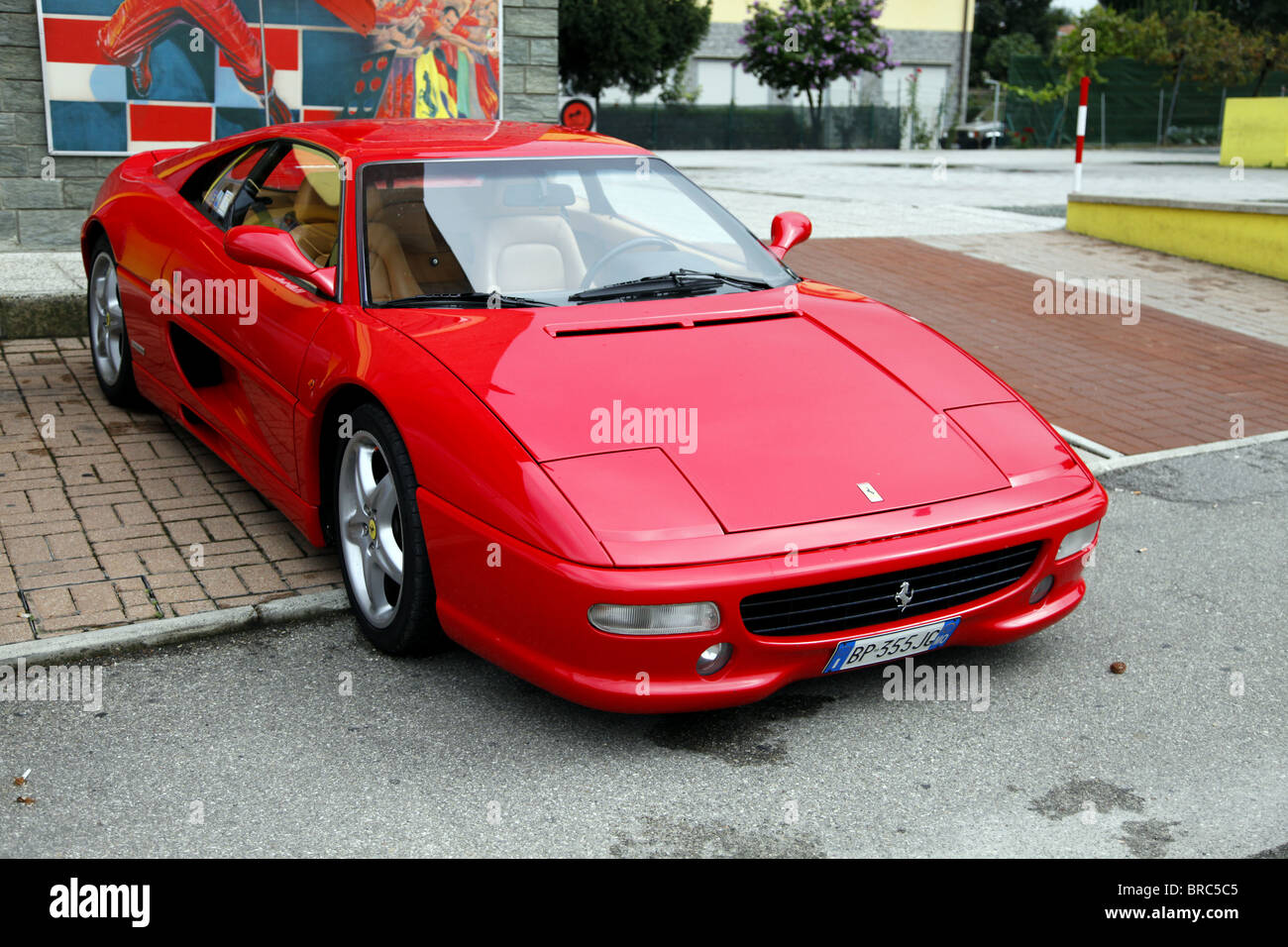 RED FERRARI 355 BERLINETTA MARANELLO ITALY MARANELLO ITALY MARANELLO ...