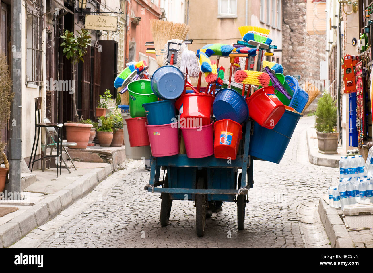 Brush cart hi-res stock photography and images - Alamy