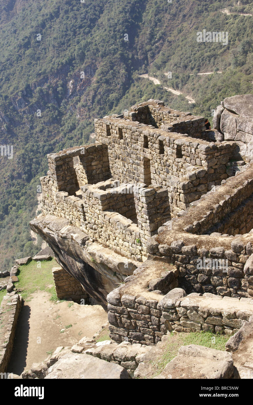 Fine stonework in Inca houses, Inca ruins Machu Picchu, Peru, South ...