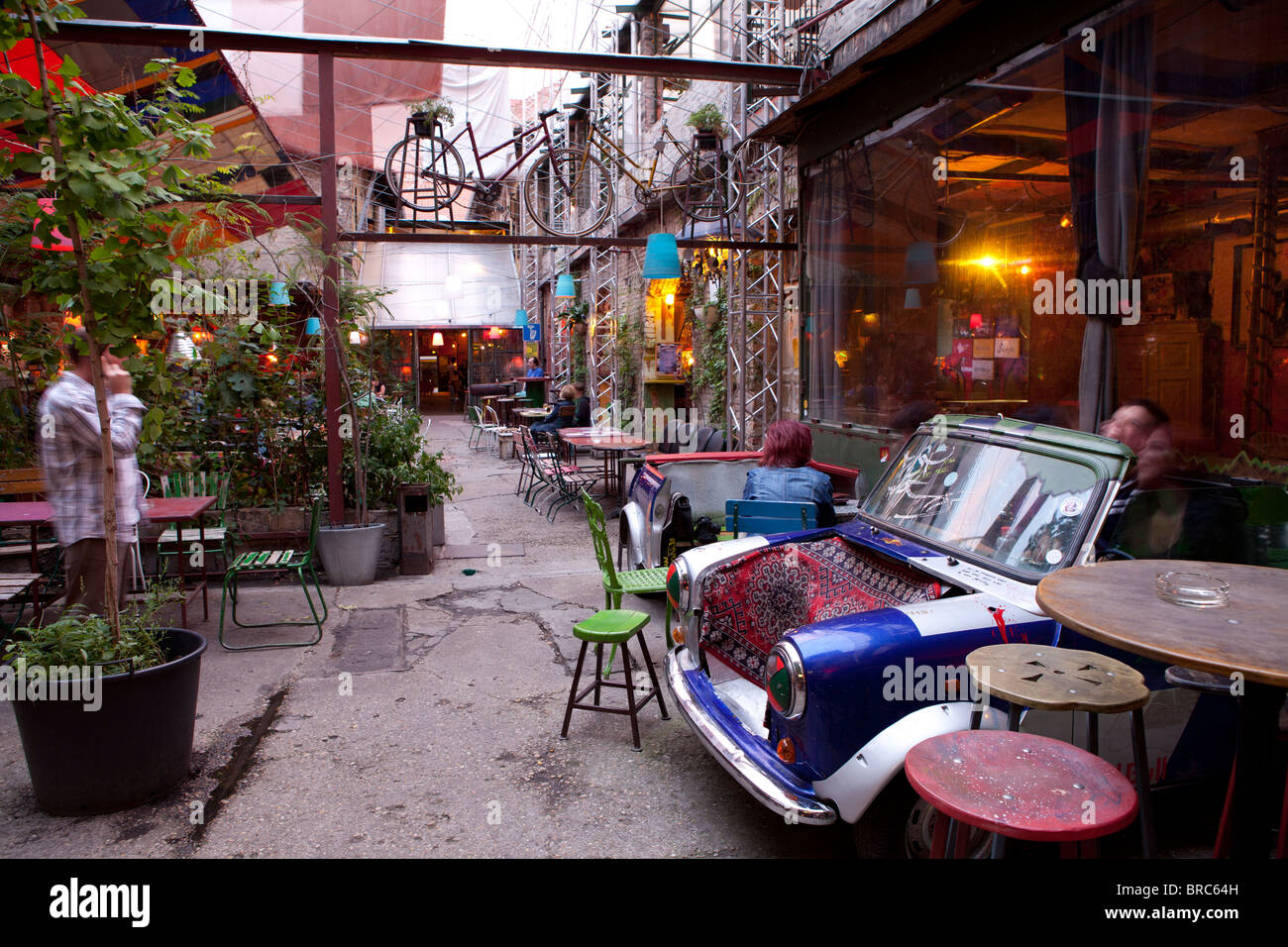Budapest Szimpla Kert Woman High Resolution Stock Photography and ...