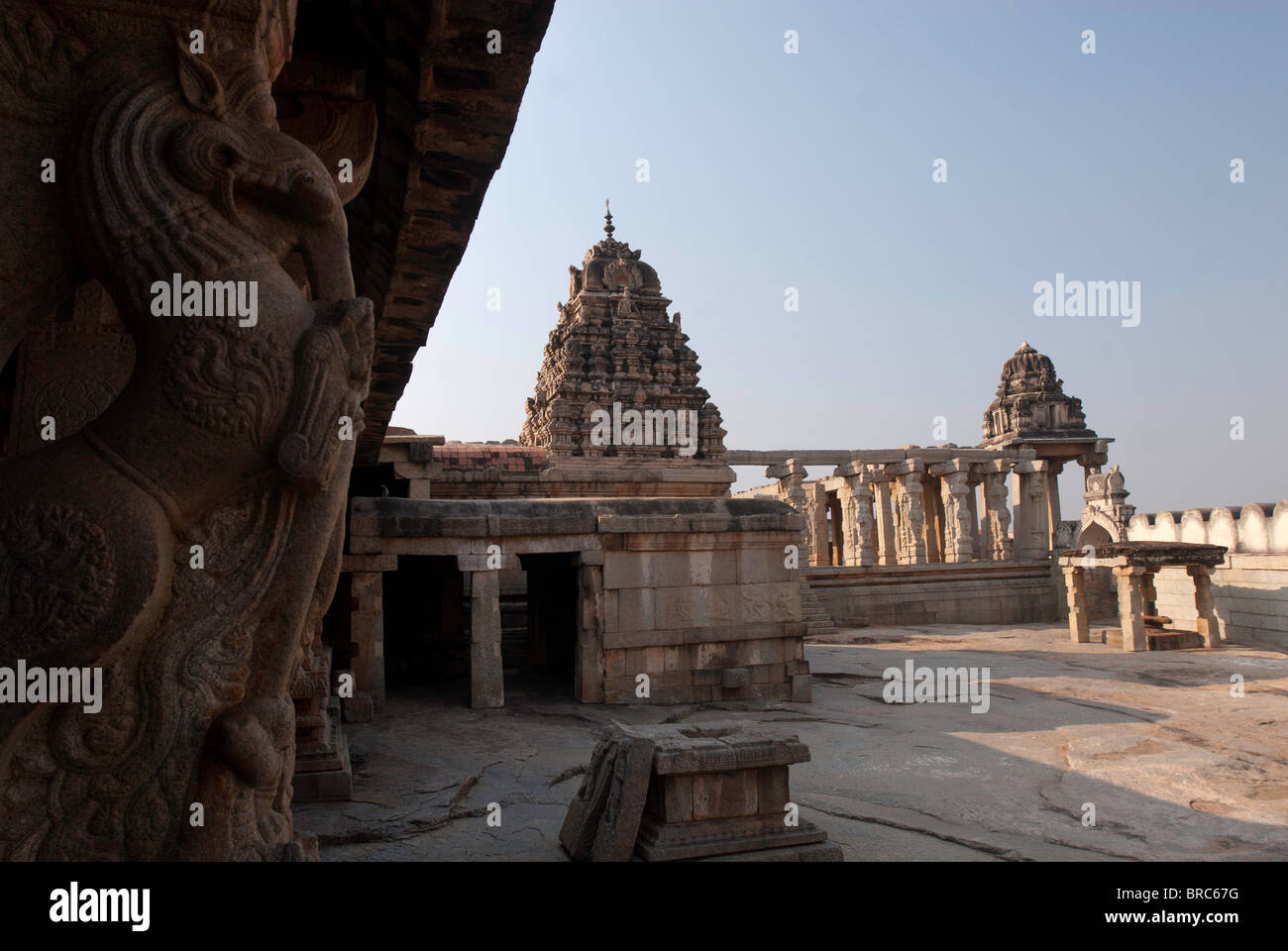 Veerabhadra Temple(16th century), Lepakshi ,Andhra Pradesh Stock Photo ...