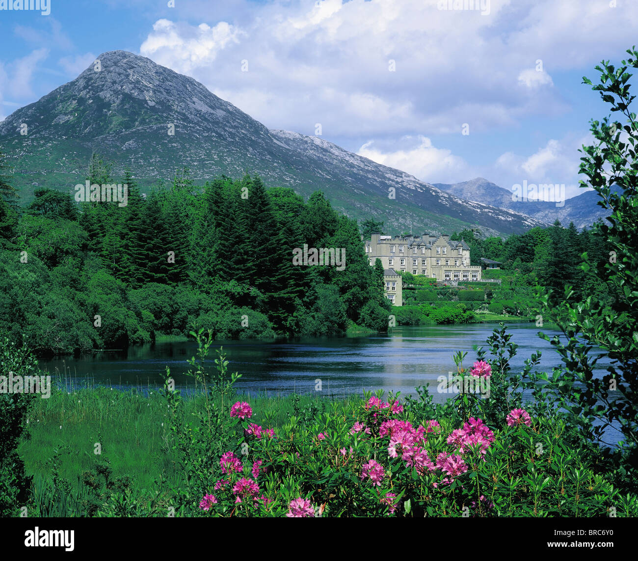 Ballynahinch Castle Hotel, Connemara, Co Galway, Ireland; Castle (Now A ...