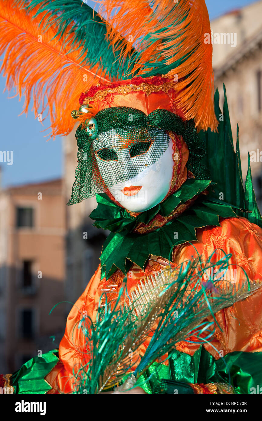 Venice Carnival costume Stock Photo - Alamy