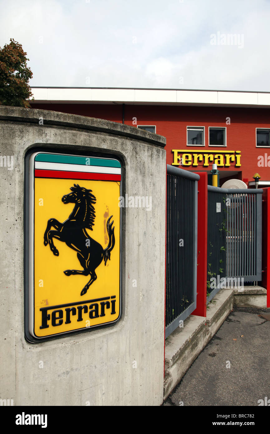 FERRARI FACTORY SIGN MARANELLO ITALY MARANELLO ITALY MARANELLO ITALY 07 ...
