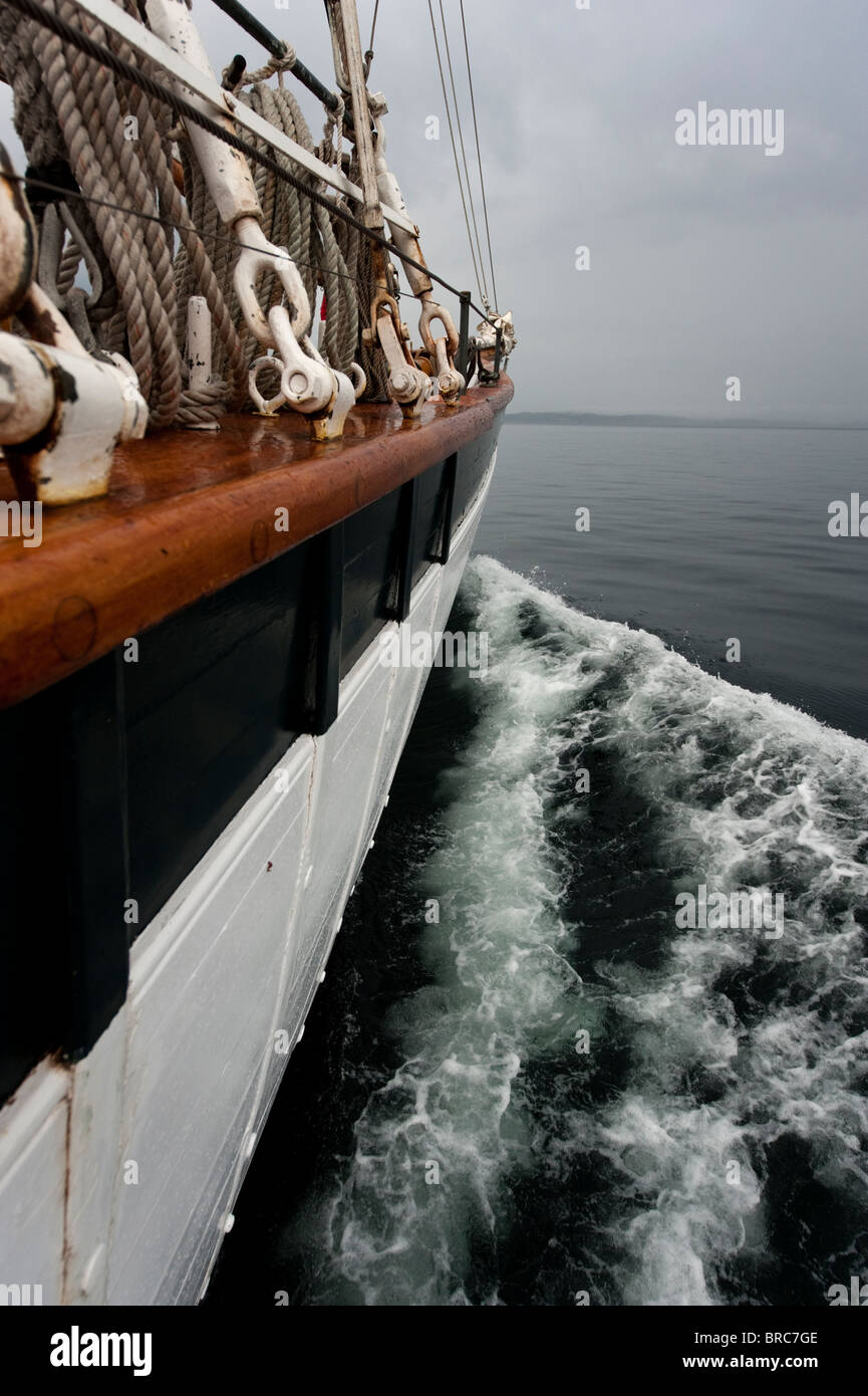 Aboard the historic tall ship "Zodiac" we went cruising through the San ...