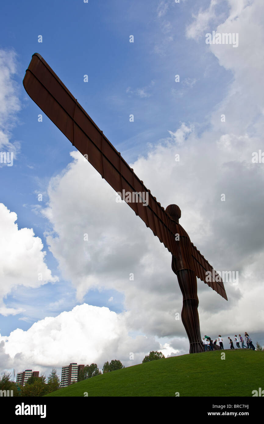 The Angel of the North in Gateshead, England Stock Photo - Alamy