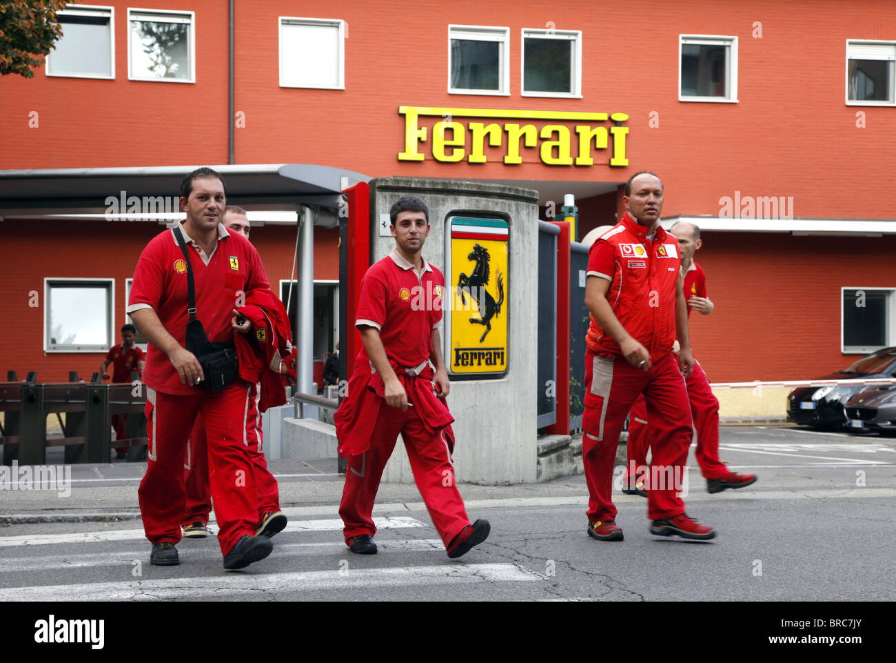 Ferrari factory workers hi-res stock photography and images - Alamy