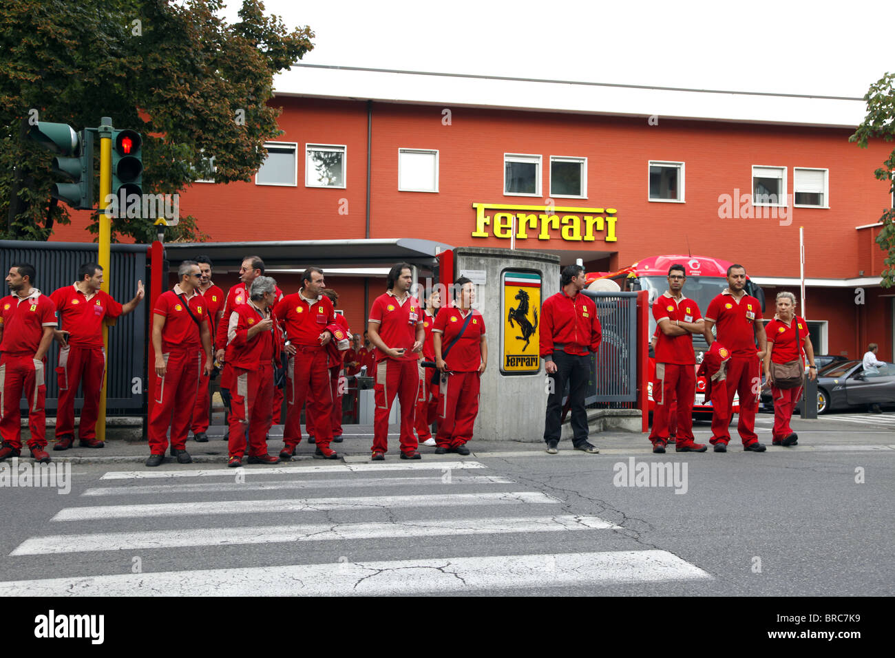 Ferrari factory workers hi-res stock photography and images - Alamy