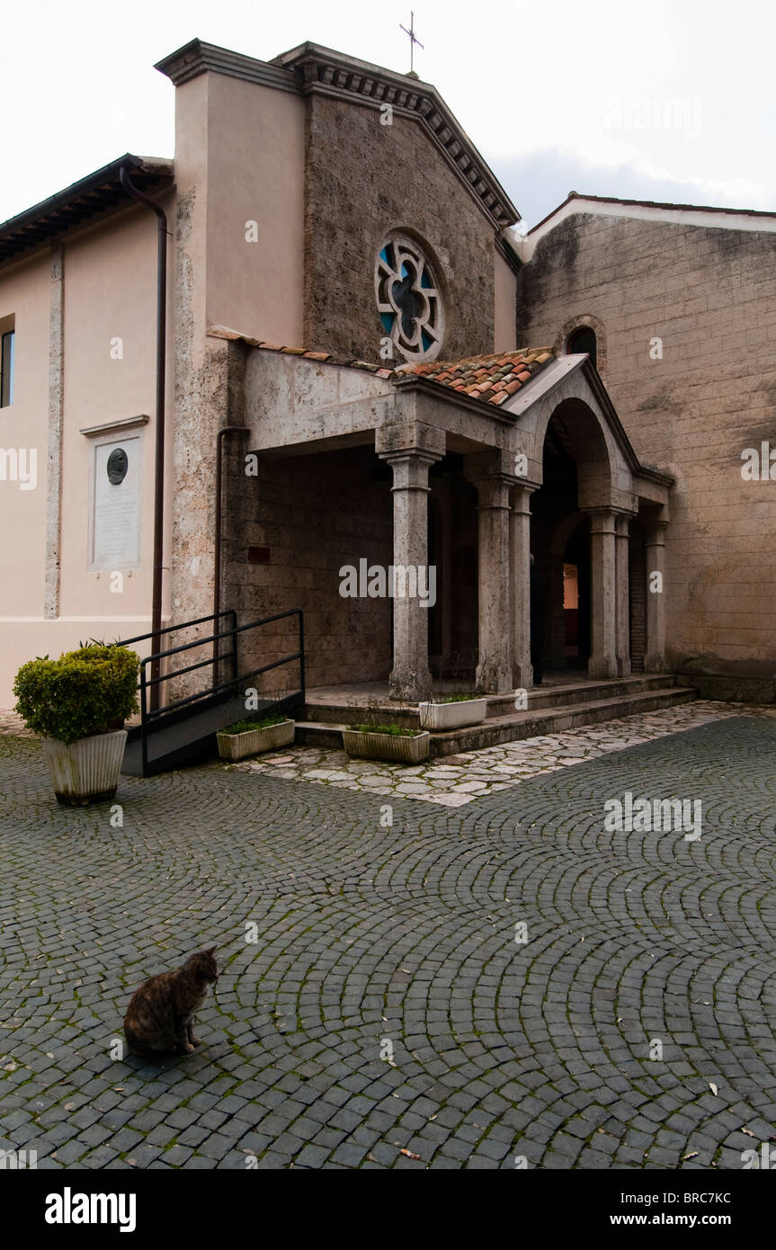 Franciscan Sanctuary of Fonte Colombo, Rieti, Lazio (Latium), Italy ...