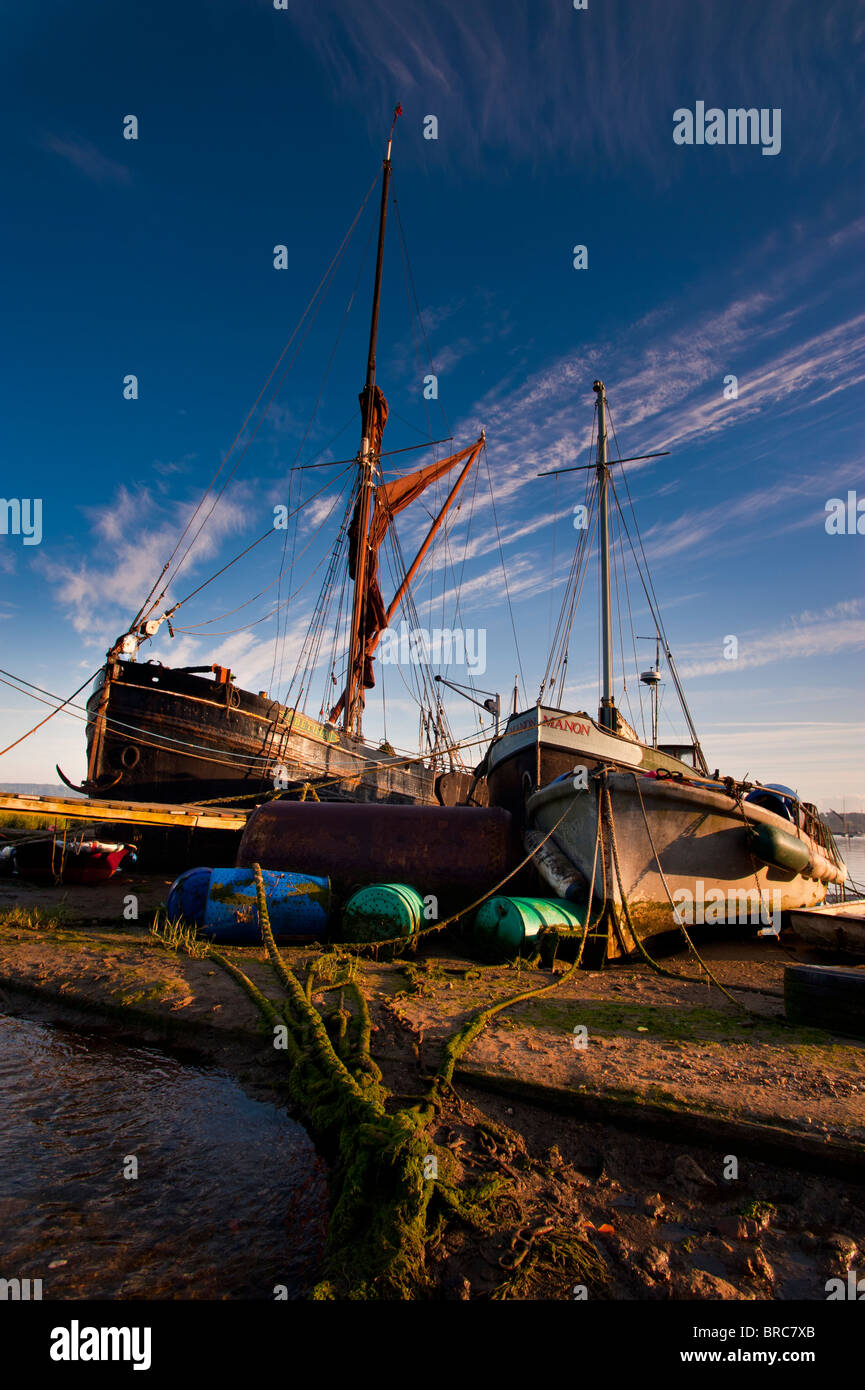 Pin Mill, Suffolk Stock Photo - Alamy