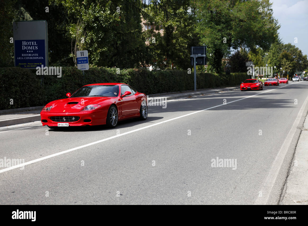 RED FERRARI 575 MARANELLO 430 ITALY MARANELLO ITALY MARANELLO ITALY 07 ...