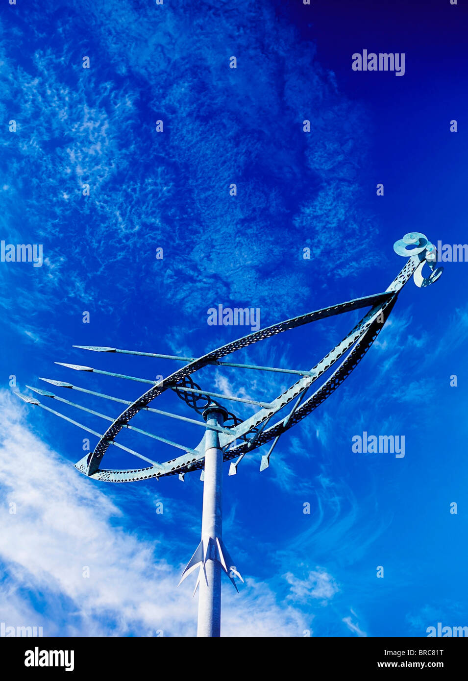 Derry, Co Derry, Ireland; Weather Vane Stock Photo - Alamy