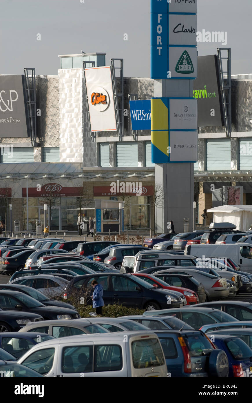 The Fort Shopping Center Stock Photo - Alamy