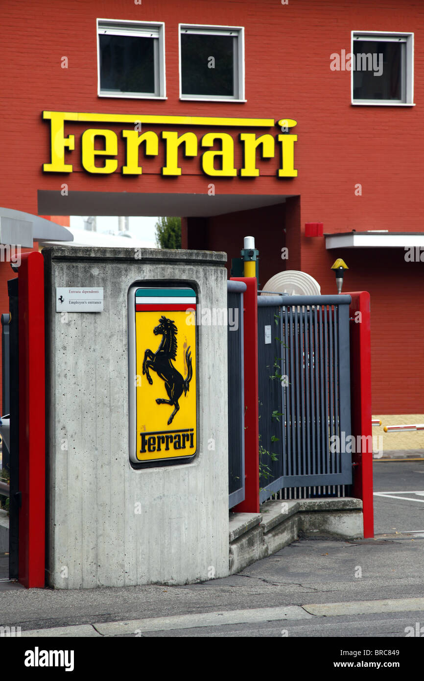 FERRARI FACTORY SIGN MARANELLO ITALY MARANELLO ITALY MARANELLO ITALY 07 ...