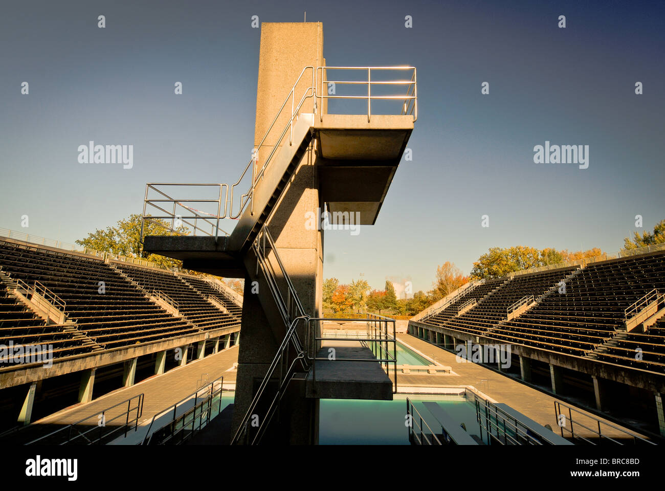 Olympic diving board hi-res stock photography and images - Alamy