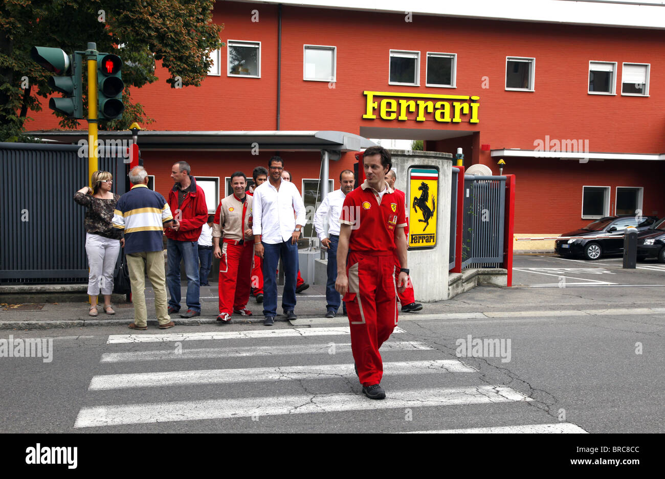 FERRARI FACTORY ENTRANCE SIGN MARANELLO ITALY MARANELLO ITALY MARANELLO ...
