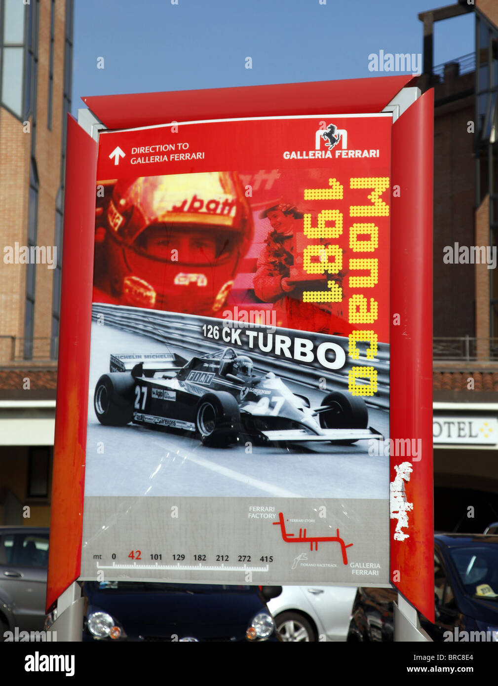 GALLERIA SIGN DIRECTION MARANELLO ITALY MARANELLO ITALY MARANELLO ITALY ...